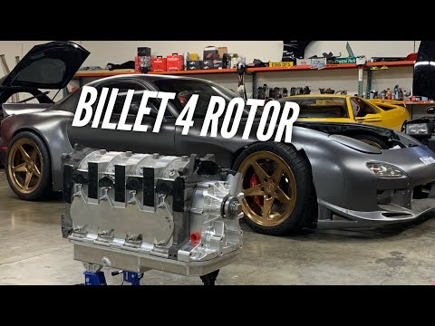 Unboxing one of the world’s MOST expensive engines! BILLET 4 Rotor ...