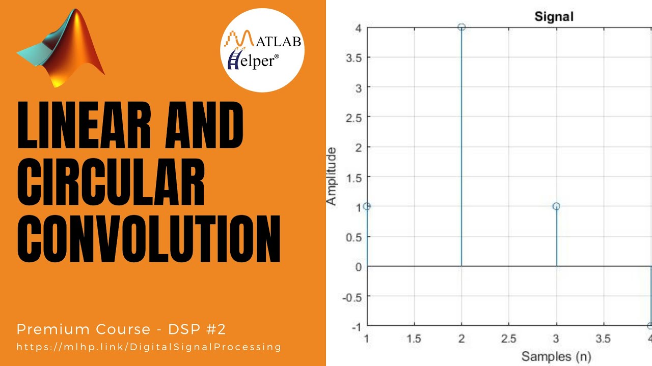 Linear and Circular Convolution | DSP | @MATLABHelper