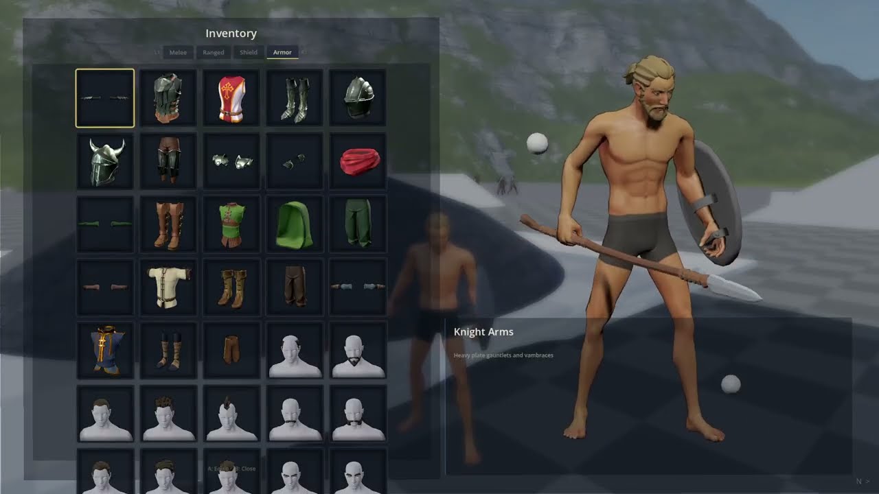 Godot 4.6 Souls-Like Update: Bow, Shields, Mace, Spear and One-Handed Sword!