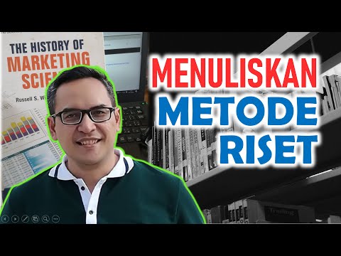 CARA MENULIS METODE PENELITIAN untuk Thesis, Skripsi & Jurnal