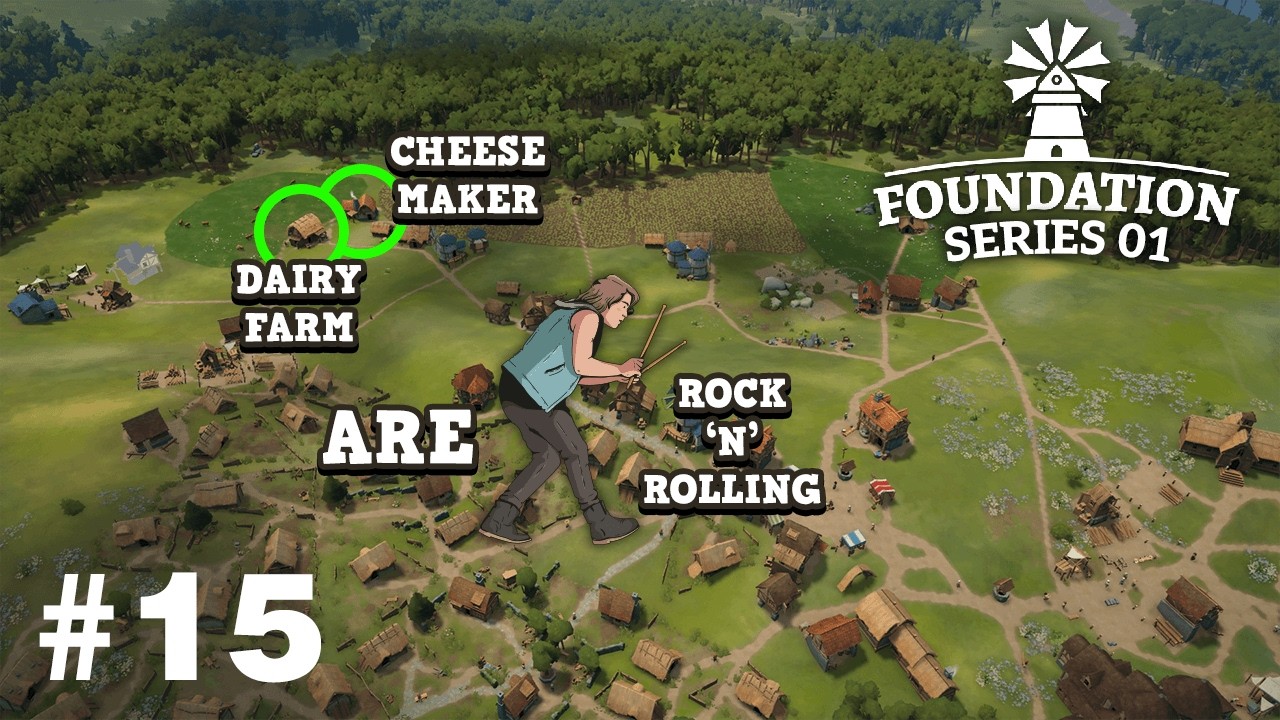 Foundation - Series 01 - #15 - The Dairy Farm and the CheeseMaker are rock and rolling