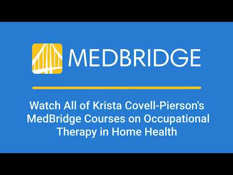 Areas of Occupational Performance Related to Incontinence - Krista Covell-Pierson | MedBridge