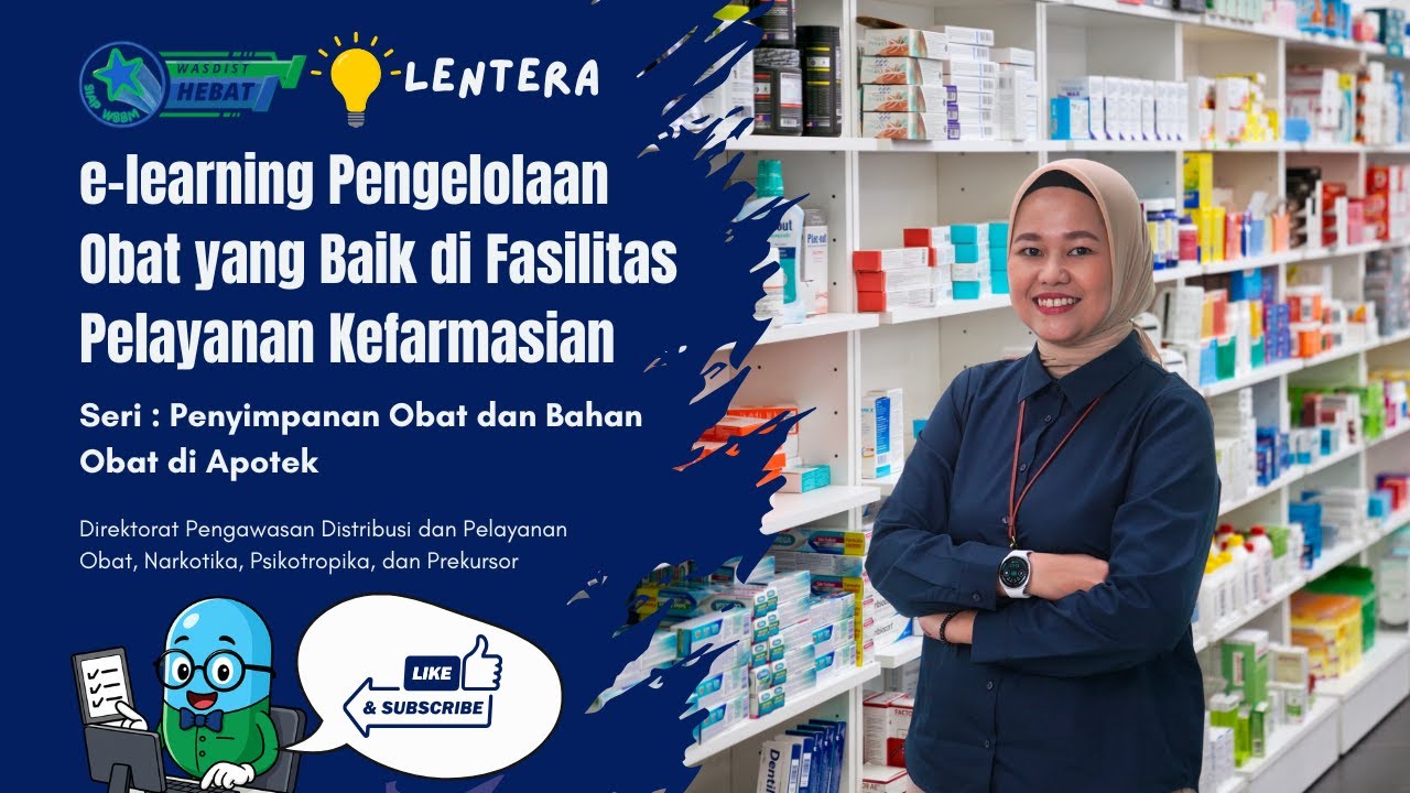 LENTERA: Penyimpanan Obat dan Bahan Obat di Apotek