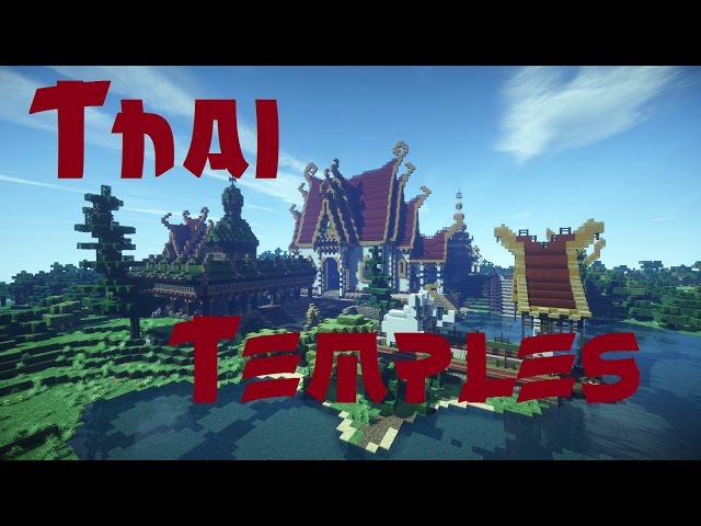 Thai temples Minecraft Map