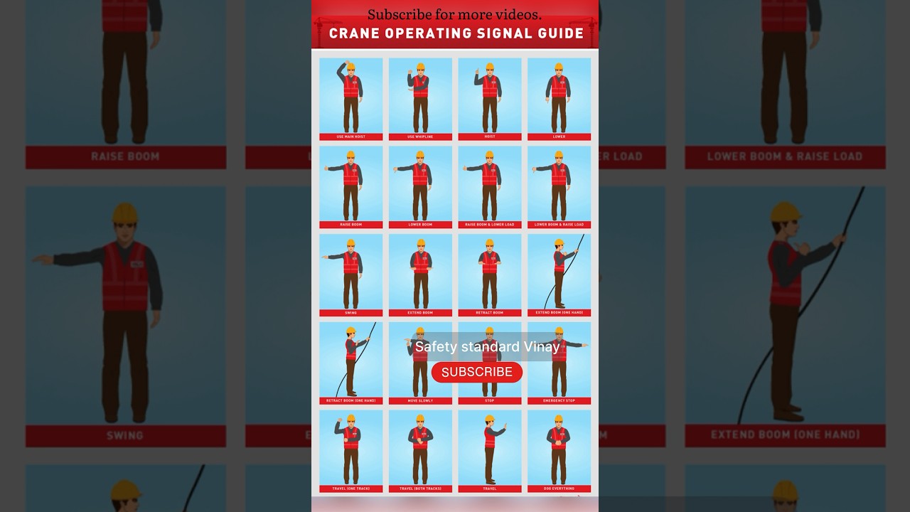 Crane hand signal #shortsfeed #shortsfeed #youtube