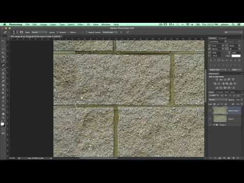 How To Make a Texture Seamless Photoshop Tutorial