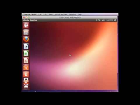 Linux Ubuntu Raring Beta2 Installation on VMware Fusion 5