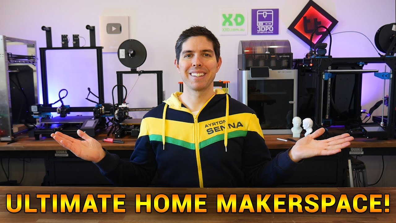 Setting up the ultimate home makerspace! - Moving house and custom parts