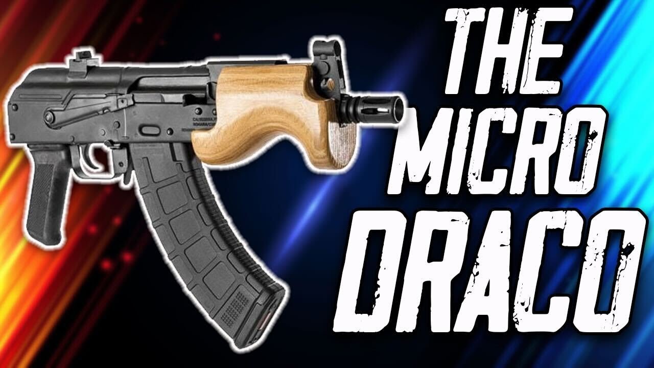 Century Arms HG2797N Micro Draco AK Pistol 7.62x39 30 Round