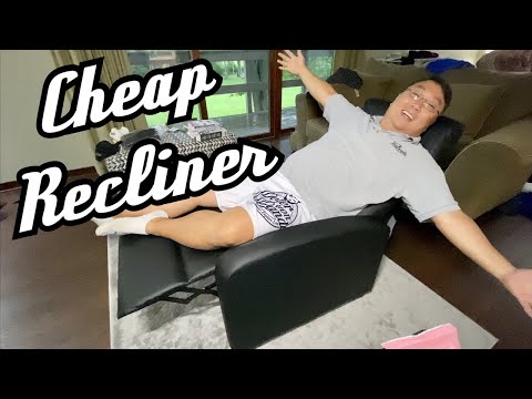 Cheap PU Leather Recliner Review