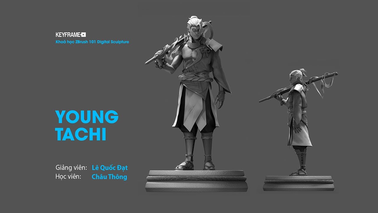 Khóa học ZBrush Character Sculpture - Keyframe