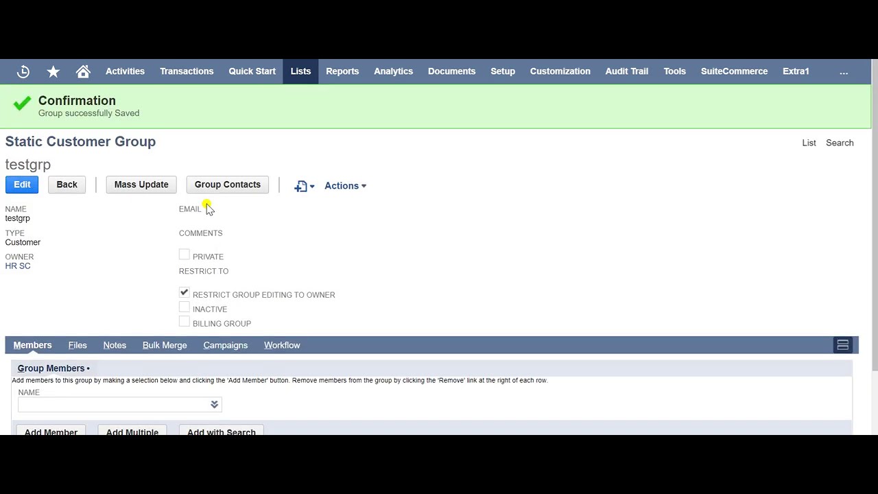 NetSuite Groups | NetSuite Tutorials| NetSuite videos |Netsuite Solution Provider