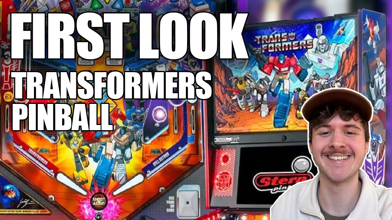 First look at Stern Pinballs new Transformers pinball