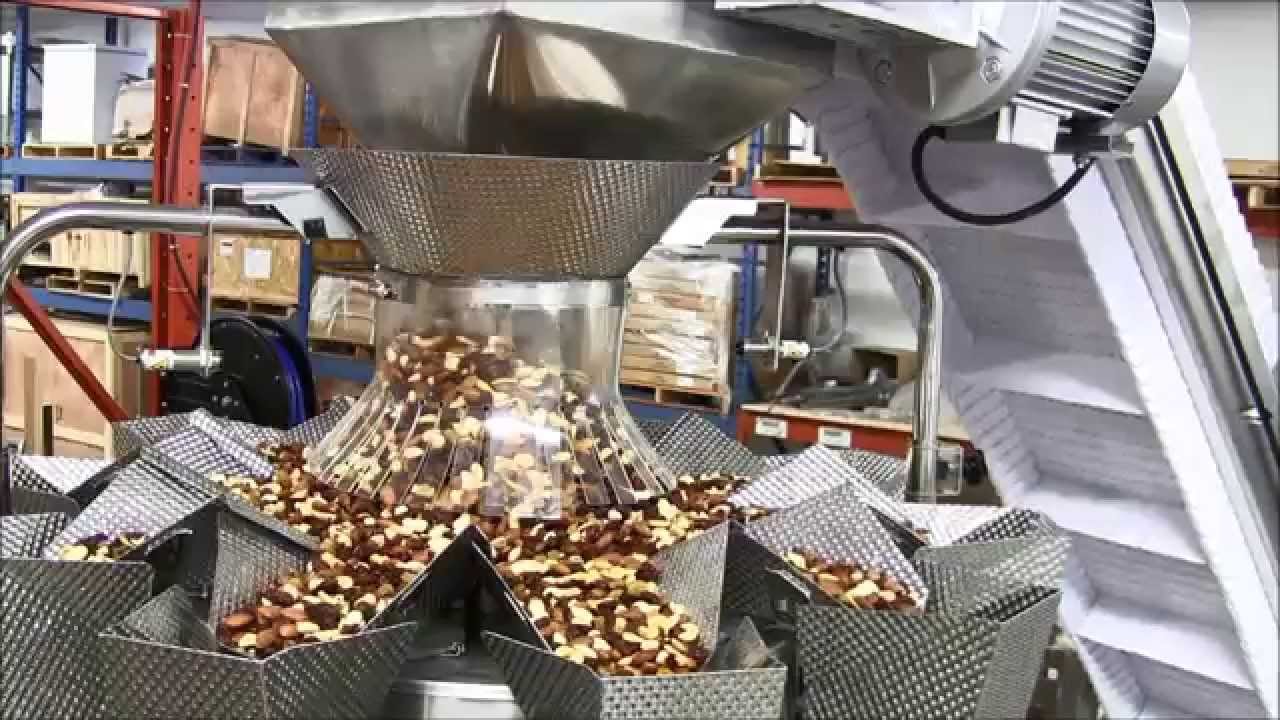 JDA -Standup Pouch Bagger 10 Head Combination Scale,Multihead Scale Weigher