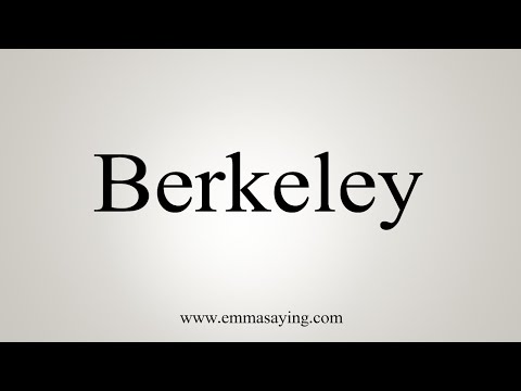 How To Say Berkeley