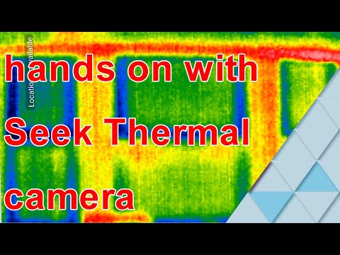 Seek Thermal camera for Android phones, quick review