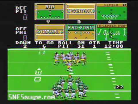John Madden Football - SNES Gameplay