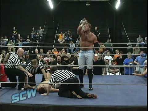 Psycho Sid Vicious Power Bombs Chance Prophet - SCW Wrestling Nashville, TN Fairgrounds 5/14/2005