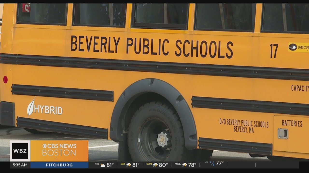 Beverly's electric school buses also sending energy back to the power grid