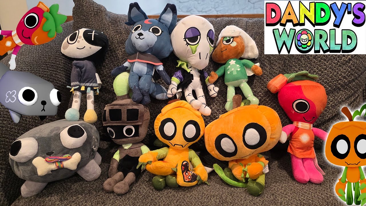 Unboxing New Dandy's World Plushies