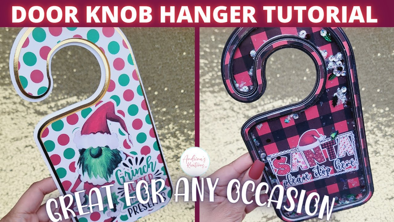 Door Knob Hanger Tutorial | Silhouette Studio Tutorial