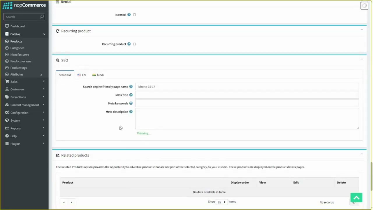 How to Generate Product Meta Tags Using AI | ChatGPTAI Extension Plugin for nopCommerce