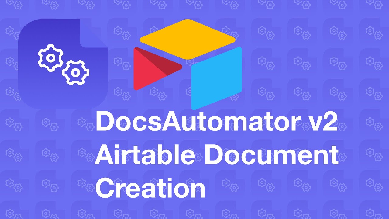 DocsAutomator v2 — Airtable Document Creation (incl. line items)