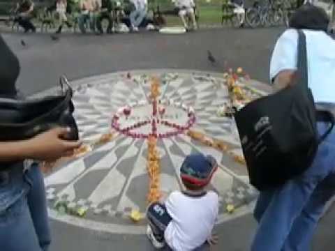 "IMAGINE"- The John Lennon Memorial in Central Park