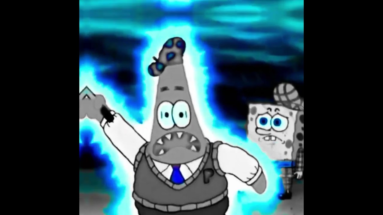 Patrick gets struck by lightning (EARRAPE)
