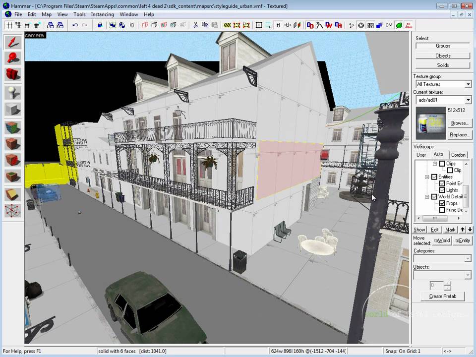 Hammer Source Map Construction Breakdown Tutorial in Source SDK & Authoring Tools