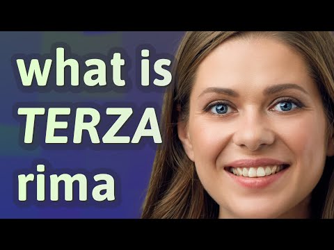 Terza rima | meaning of Terza rima