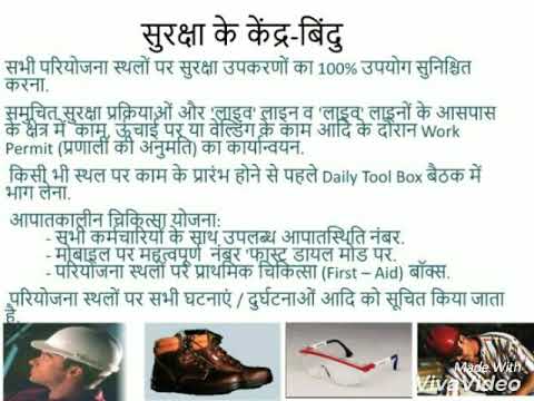 SITE SAFETY INDUCTION PRESENTATION (HINDI)