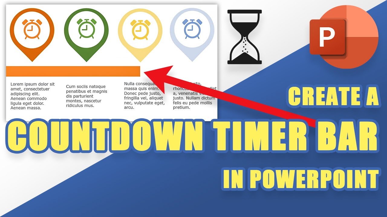 [TUTORIAL] Easily Create a Vanishing COUNTDOWN TIMER BAR in PowerPoint