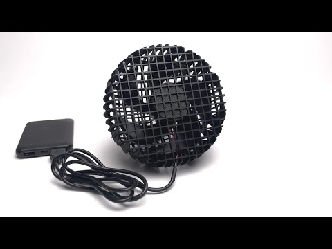 🏛️ Dome Desk Fan・Free STL File for 3D printing・Cults