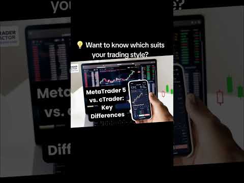 ⚙️ Algorithmic trading? MT5 uses MQL5, cTrader supports C#.