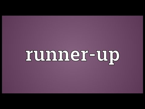 Runner-up Meaning