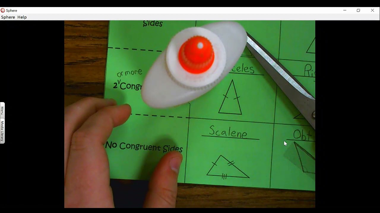 Classifying Triangles Foldable Notes