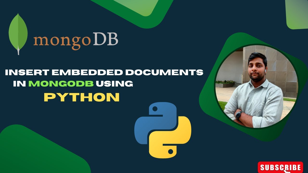 How To Insert Embedded Documents In MongoDB Using Python | Insert Embedded Data Using PYmongo