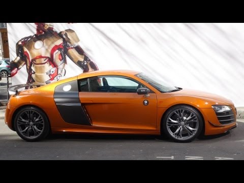 Marvel Throws Audi R8 Parade in Paris - autoevolution