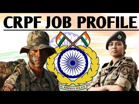CRPF JOB PROFILE In Telugu 2024 | SSC GD JOB PROFILE 2024 | #crpf #vakupdates