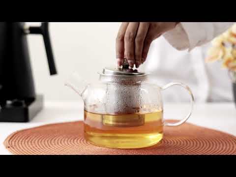 Brewing the Perfect Cup of Tea 🍃 | Sipologie Glass Infuser Tea Pot