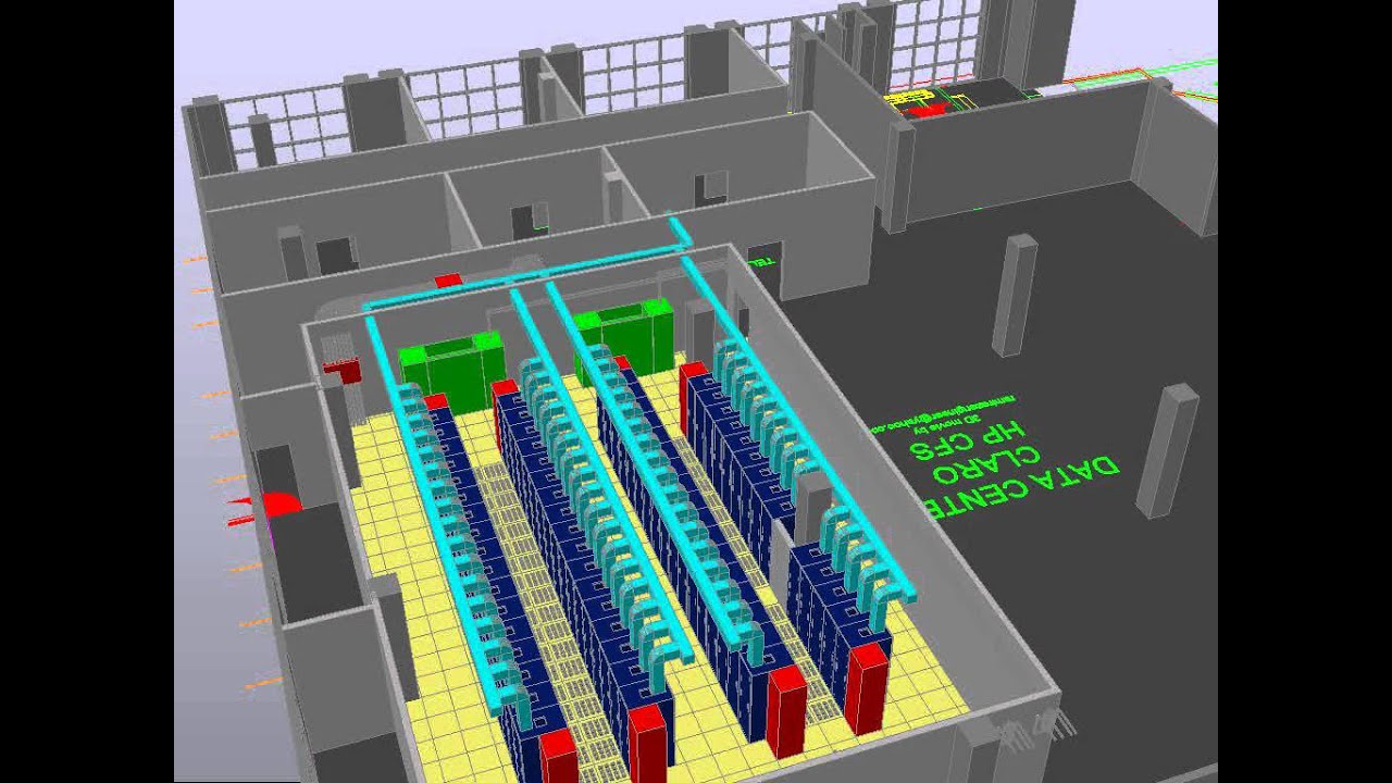 DATA CENTER TELCO 3D MOVIE