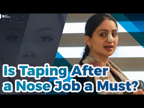Tape After Rhinoplasty - Does It Help?