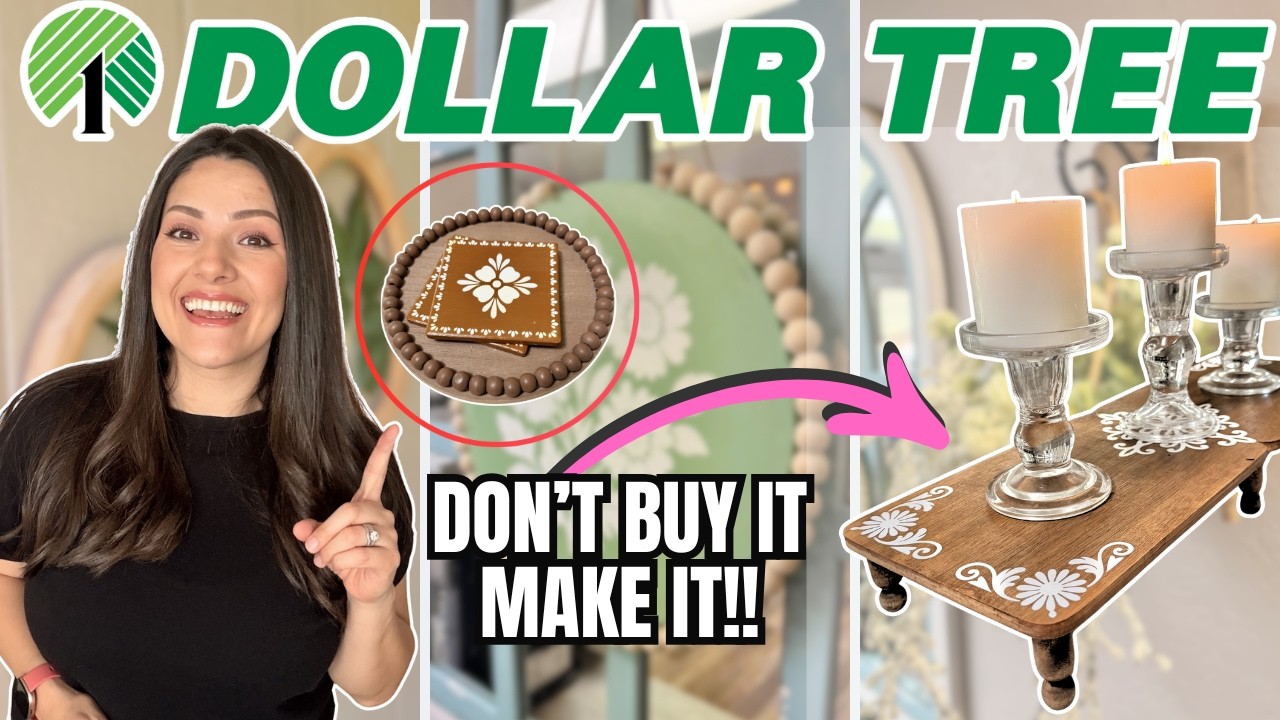 STOP Overpaying! Make This High-End Home Decor for Less (Dollar Tree DIYs)