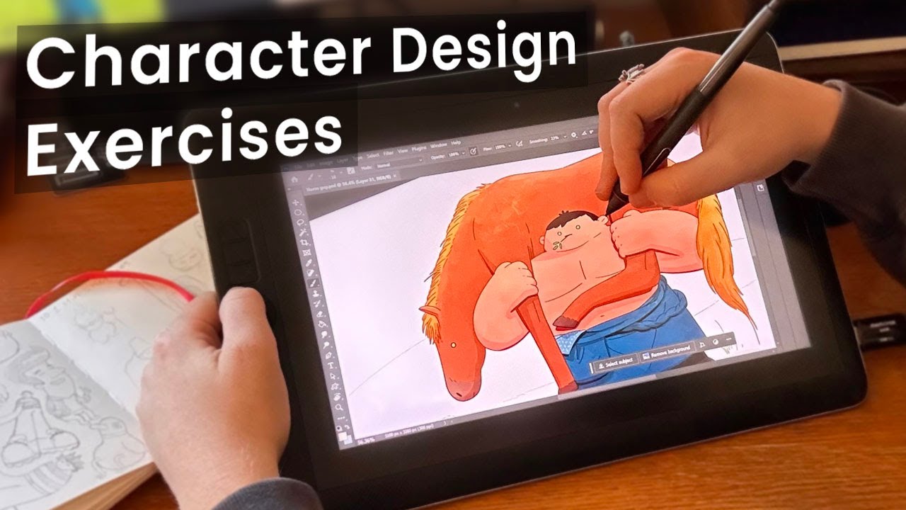 3 Exercises to Improve Your Character Design Skills (for beginners)
