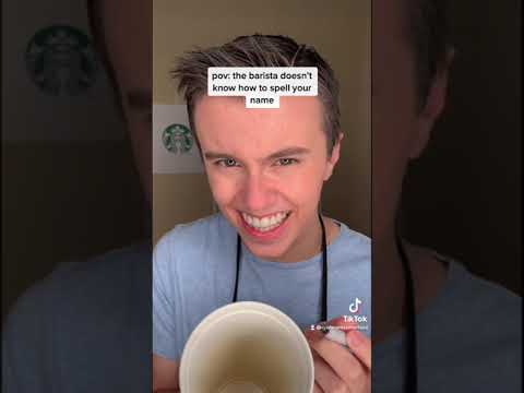 POV: The Barista Doesn't Know How To Spell Your Name #shorts