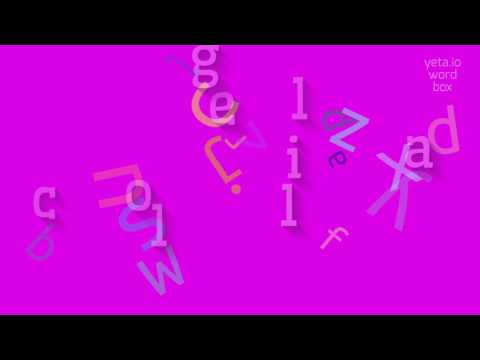 How to say "collegial"! (High Quality Voices)
