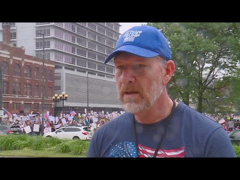 Fort Wayne joins in on nationwide ‘No Kings’ protests, honoring veterans and giving back