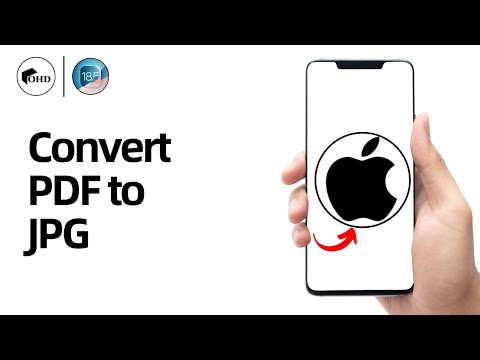 How to Convert PDF to JPG in iPhone (iOS 18.5) | Convert iPhone Photo To JPG