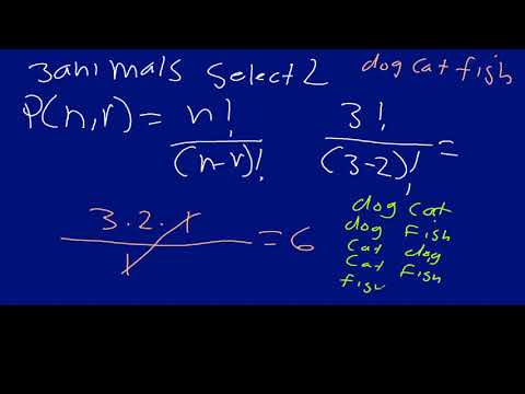 Combination Formula for n Distinct Objects VIDEO | educational research ...
